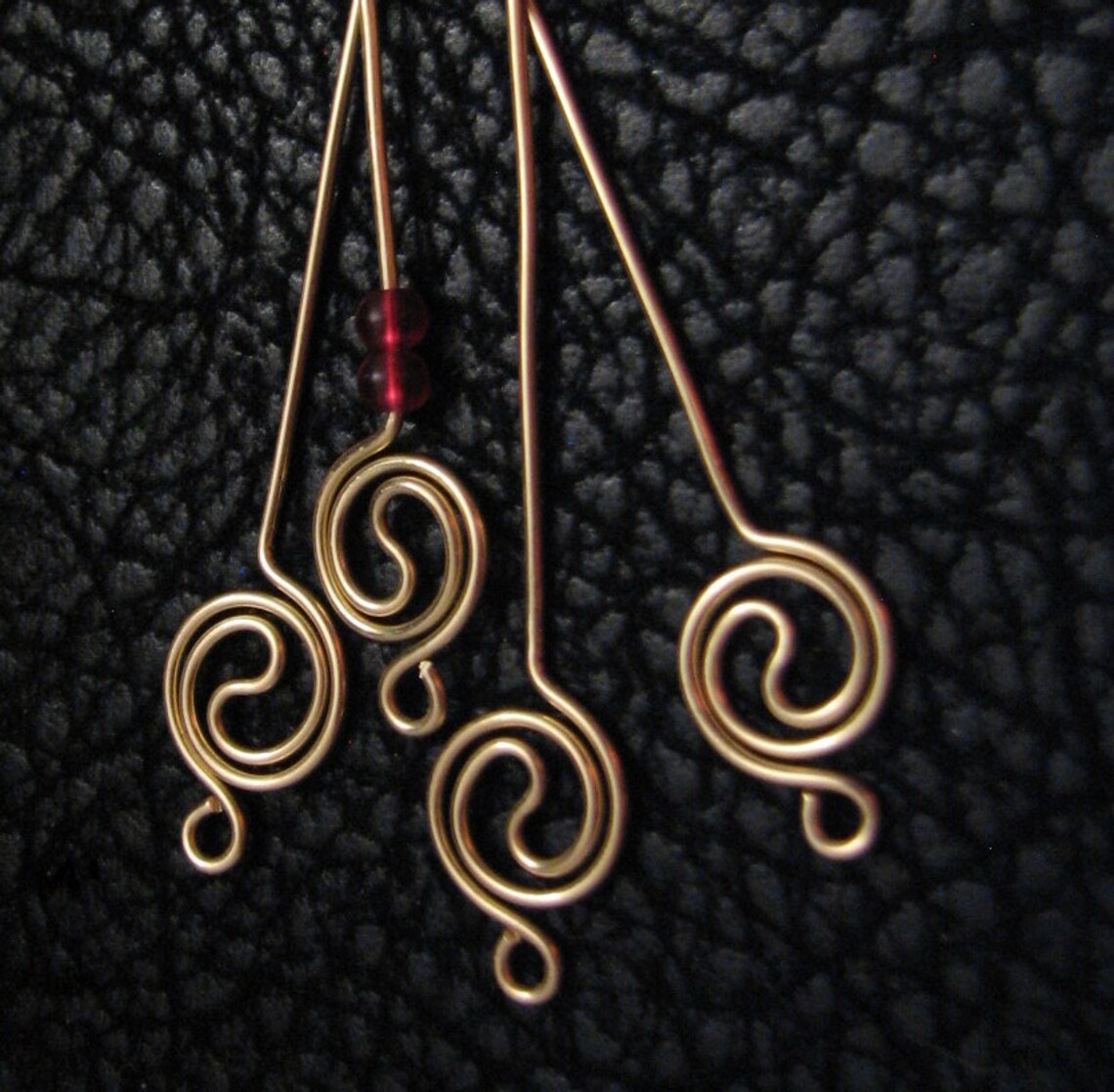 Yin Yang Swirl Headpins Fancy Headpins Jewelry Supplies - Etsy