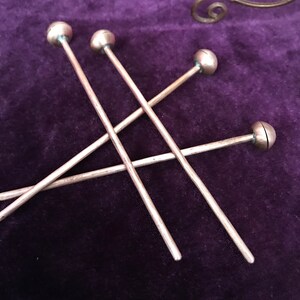 Hair Pins, Ancient Inspired Ball Hair Sticks, Wire Hair Pins, Hair ...