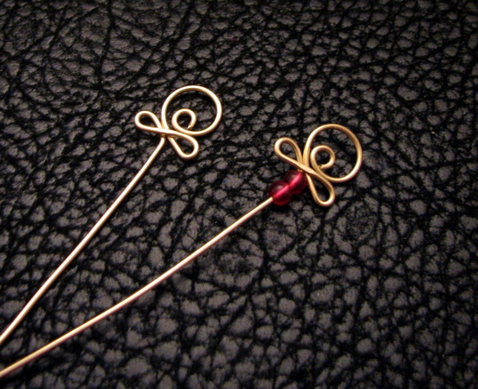 Hoop Loop Eye Pin Fancy Headpin Headpin Jewelry Finding | Etsy