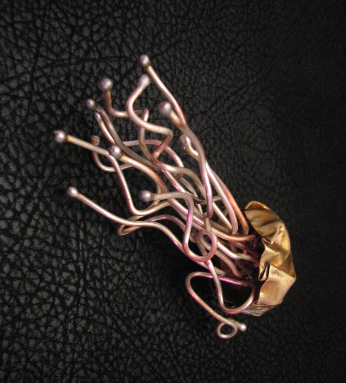 A Metal Jellyfish, Steam Punk Art, Pendant, Nautical Pendant, Ocean ...