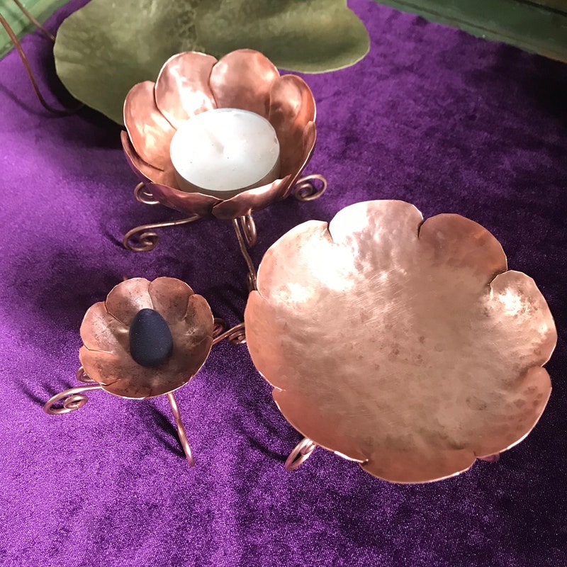 Candle Holder Copper - Etsy