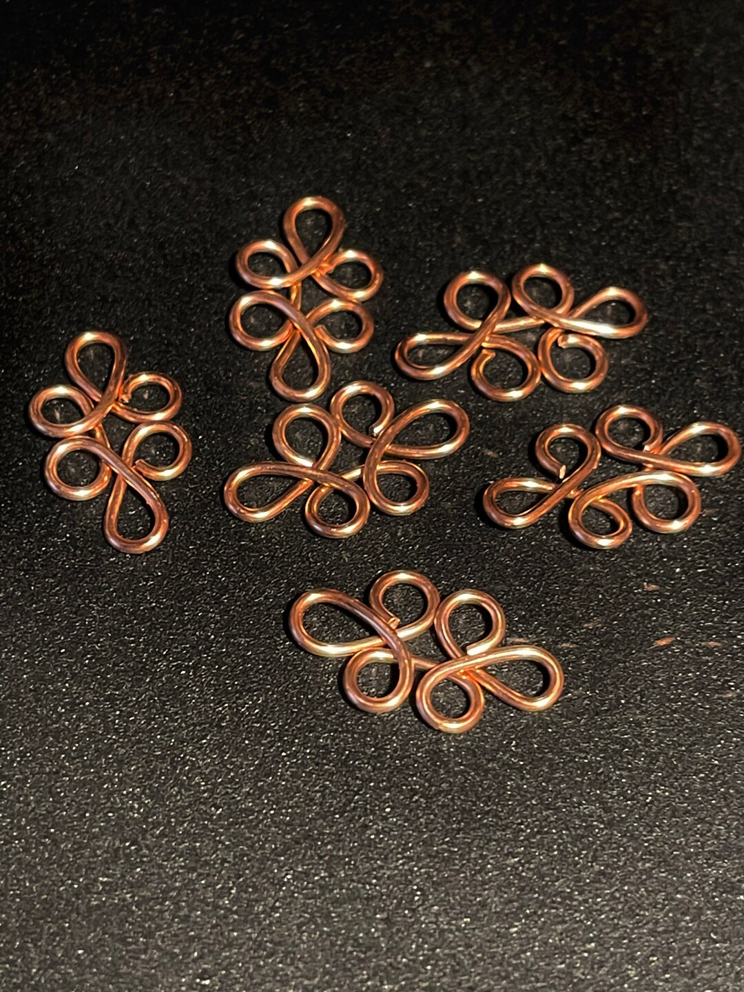 Handmade 6 Loop 18g Copper Finding Jewelry Connection 6pc - Etsy