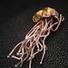 A Metal Jellyfish, Steam Punk Art, Pendant, Nautical Pendant, Ocean ...