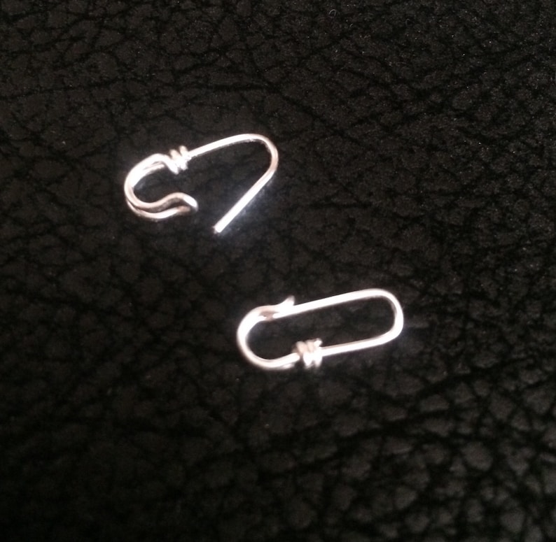 Little Silver Plate or Gold Plate Safety Pins Fancy Tiny Pin - Etsy
