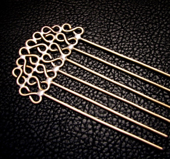 Hair Comb Hair Decoration Hair Fork Metal Hair Comb Hair Pick Hair Stick Decorative Combs Etsy