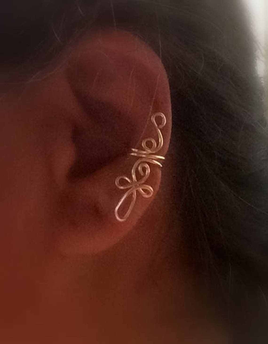 Cross Ear Cuff Ear Wrap Ear Climber Ear Jacket Twisted | Etsy