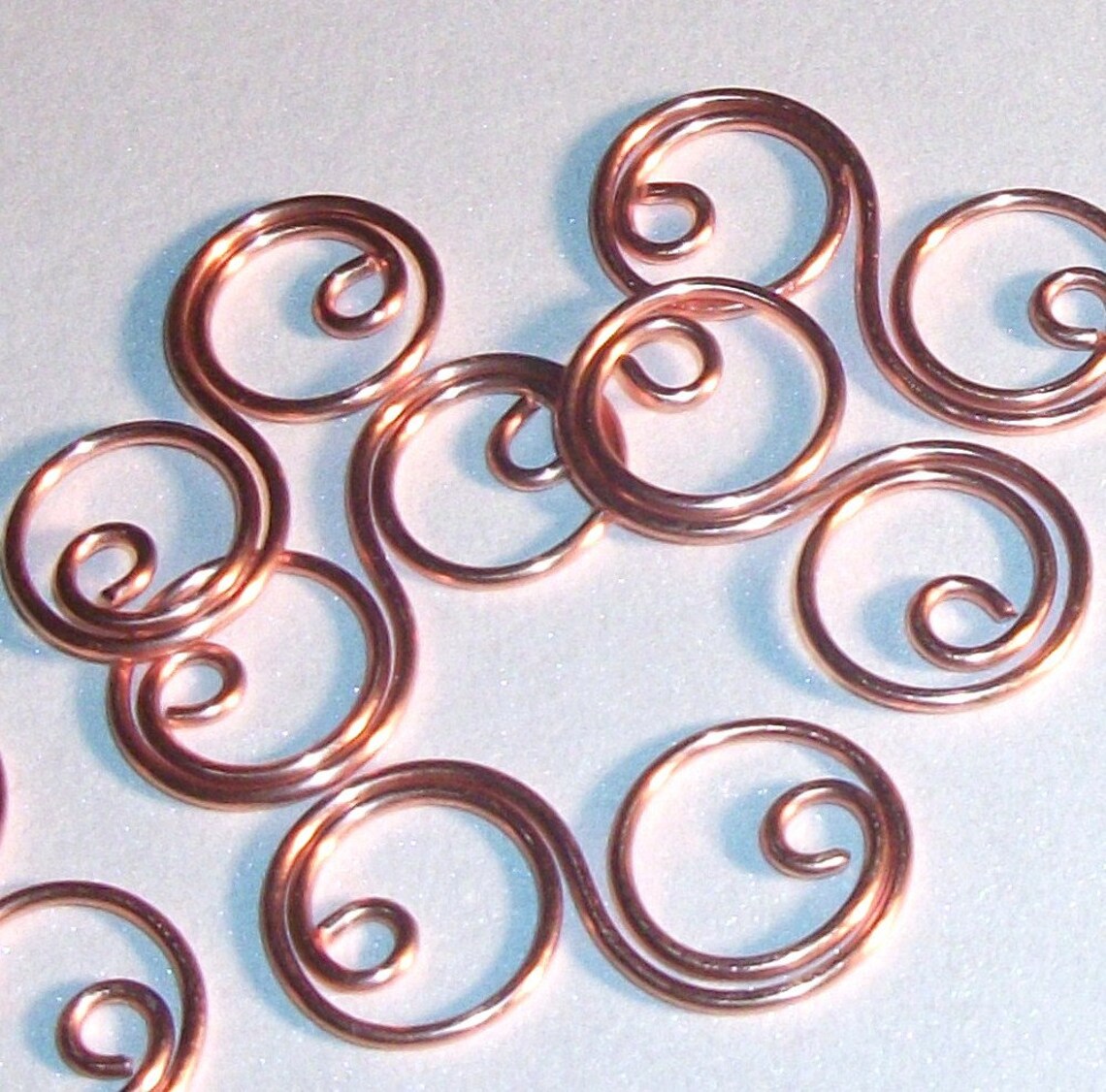 Swirled Wire Dangle Connection Fancy 12 - Etsy