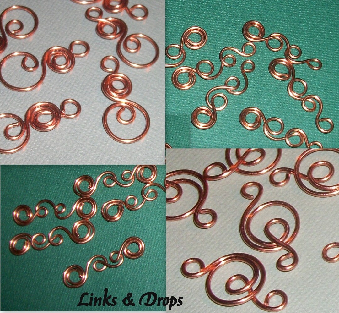 Link Swirl Charm Sample Pack, Charms, Jewelry Findings - Etsy Canada