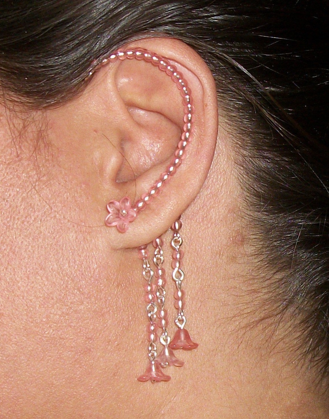 Ear Cuff Ear Wrap Ear Jacket Beading Blank Ear Decoration - Etsy