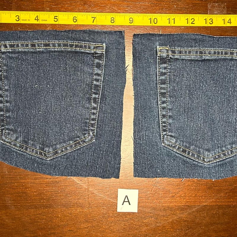 Denim Pockets - Etsy