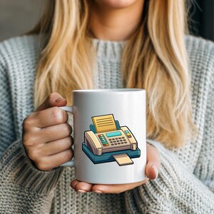 Fax Machine Office Color Instant Clipart Download Design SVG PNG EPS ...