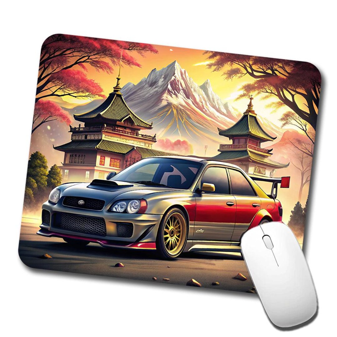 Japanese JDM Tuner Car Art Landscape Low Profile Mouse Pad Mat - Etsy