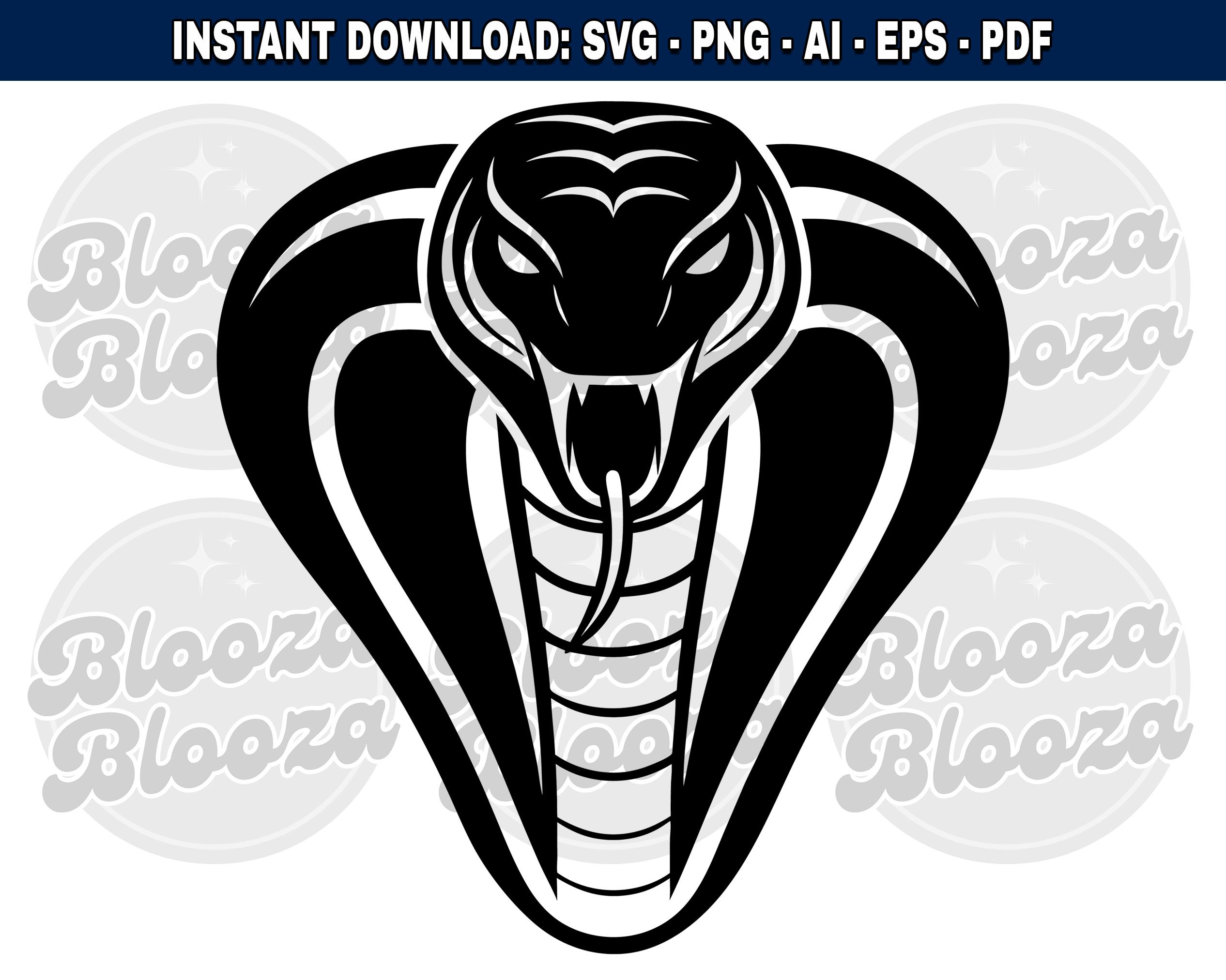 Cobra Snake Head Symbol Logo Instant Clipart Download Design SVG PNG ...