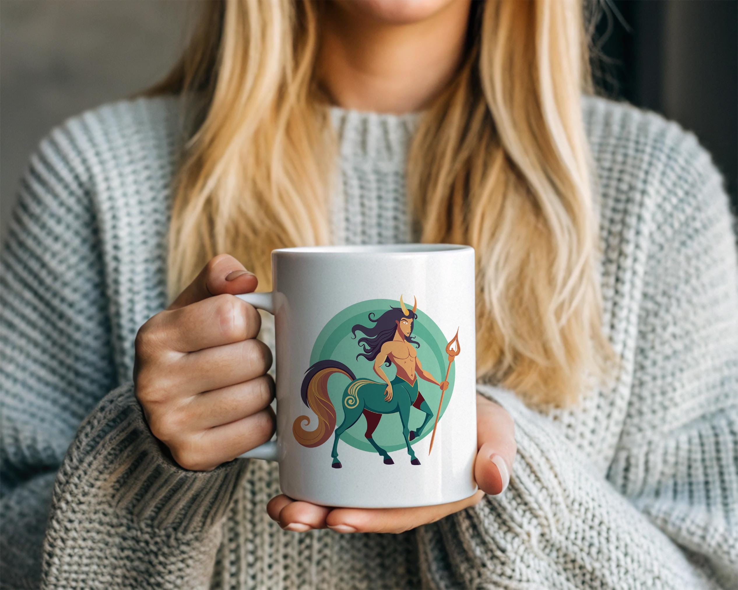 Centaur Standing Color Instant Clipart Download Design SVG PNG EPS Pdf ...