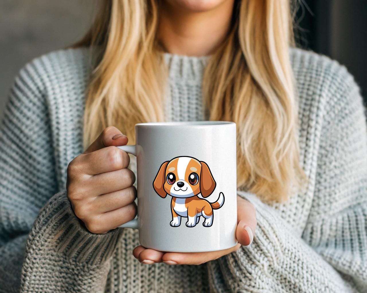 Chibi Beagle Dog Instant Clipart Download Design SVG PNG EPS Pdf - Etsy