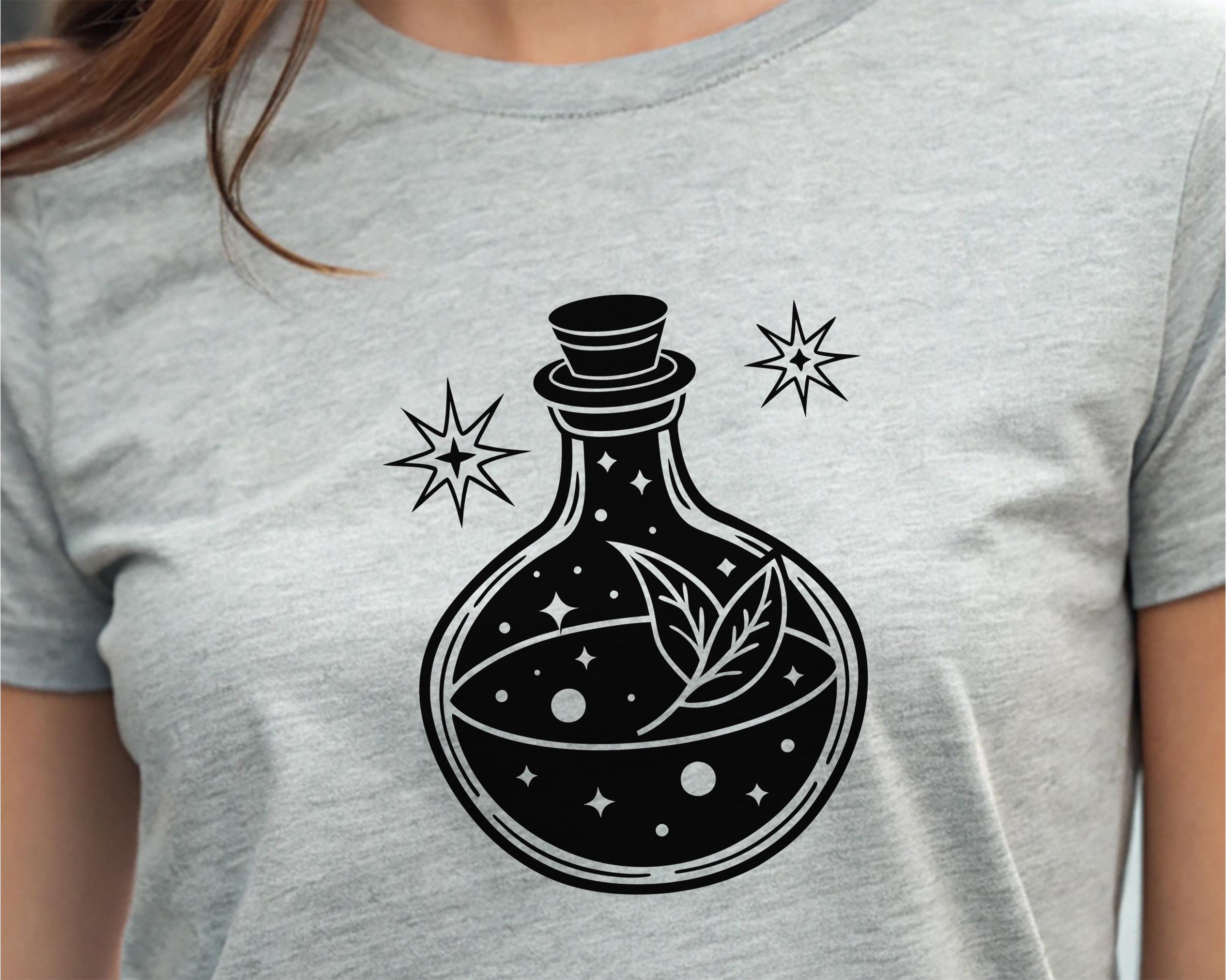 Magic Healing Potion Elixir Instant Clipart Download Design SVG PNG EPS ...