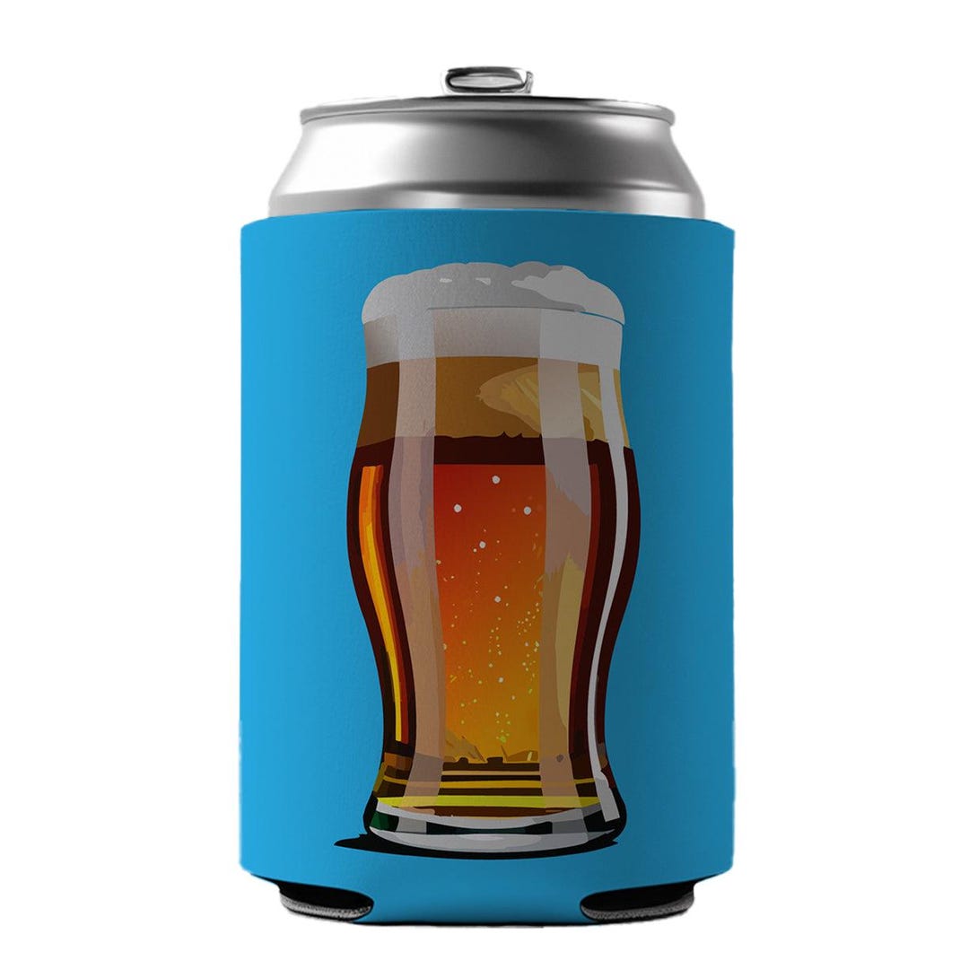Beer Glass Mug Can Cooler Beer Soda Drink Insulated Holder Sleeve ...