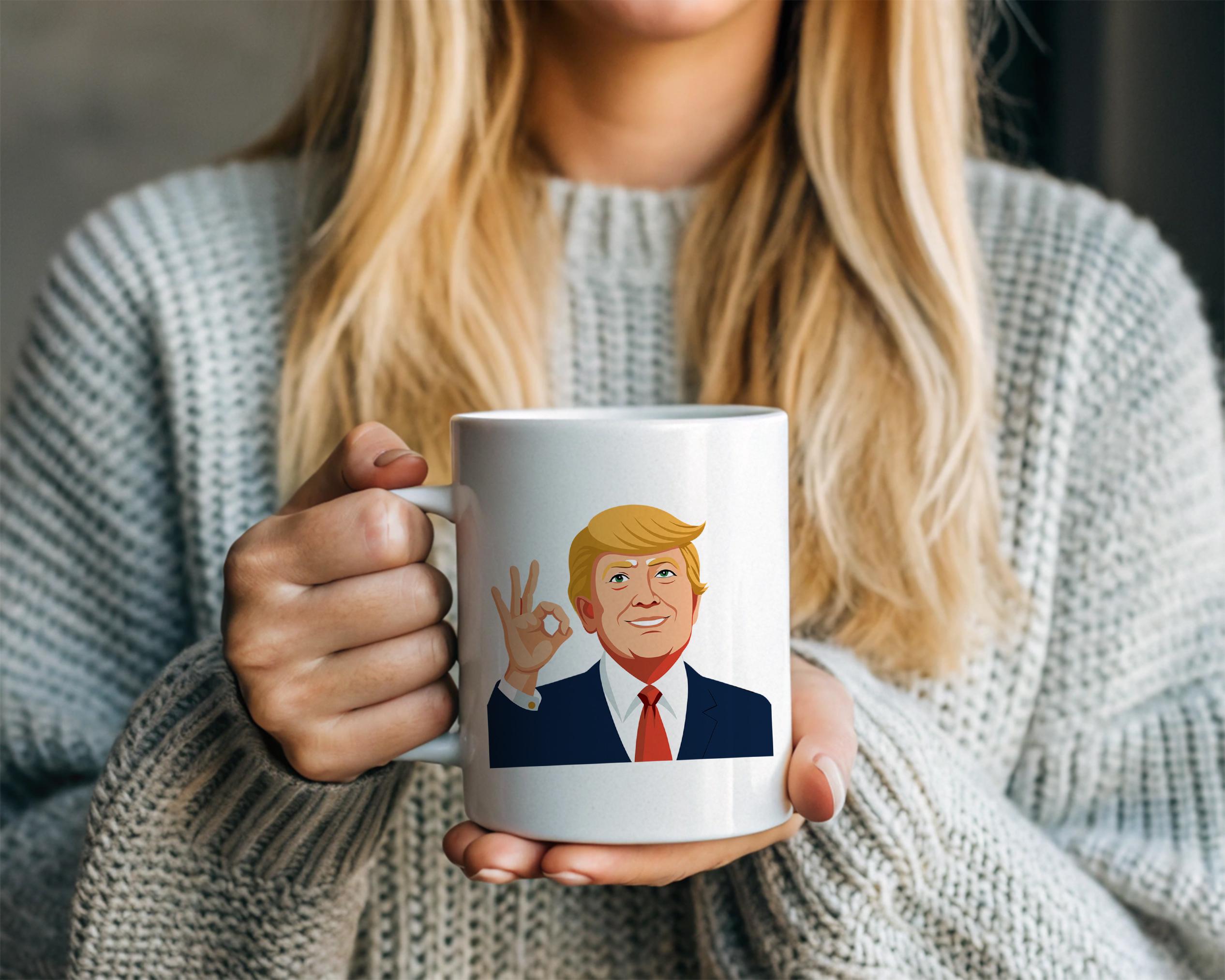 Donald Trump President Ok Sign Instant Clipart Download Design SVG PNG ...