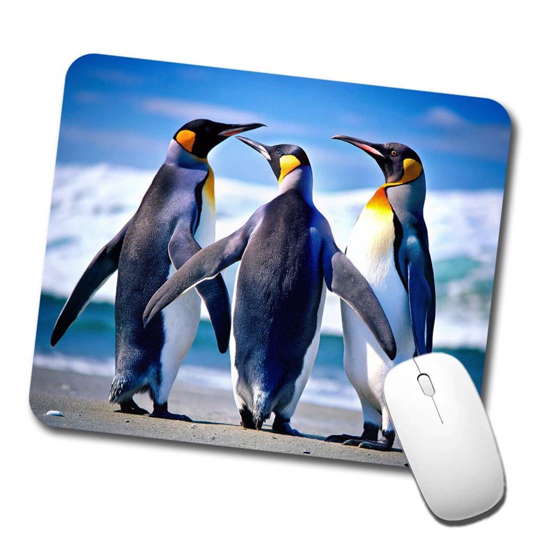 Penguins Low Profile Mouse Pad Mat - Etsy