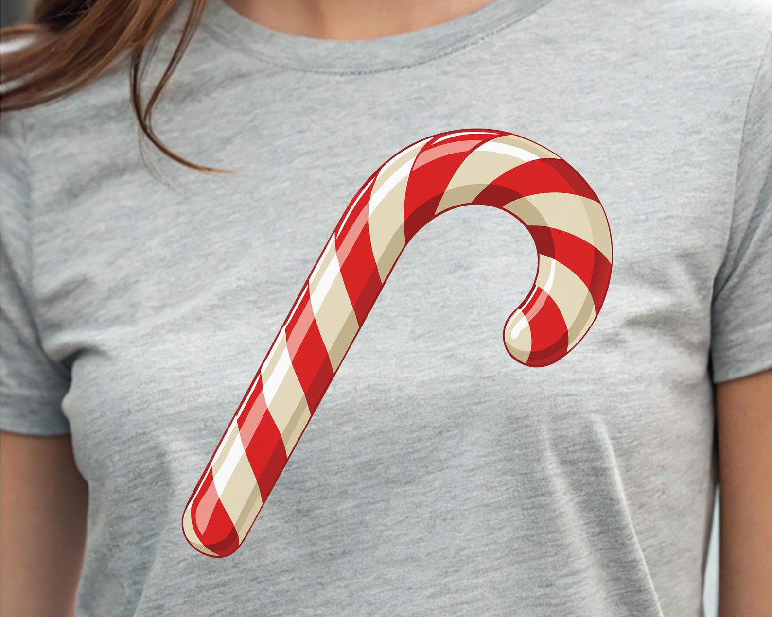 Candy Cane Christmas Instant Clipart Download Design SVG PNG EPS Pdf - Etsy