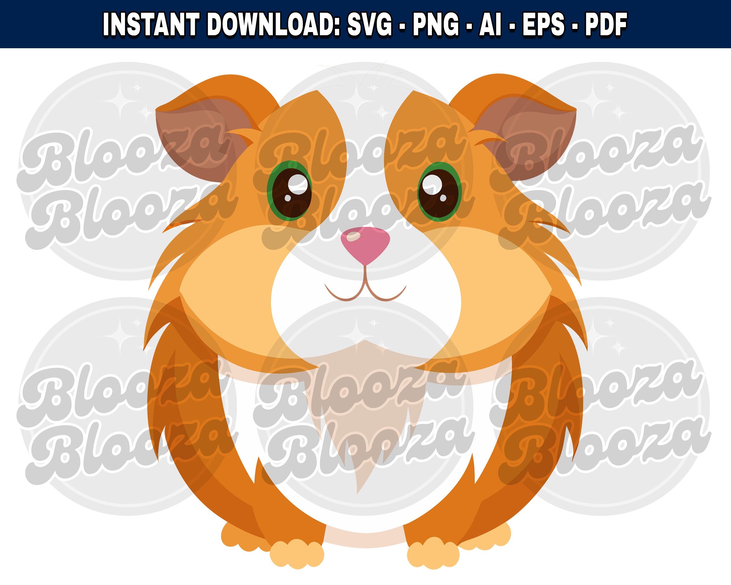 Guinea Pig Cute Pet Instant Clipart Download Design SVG PNG EPS Pdf - Etsy