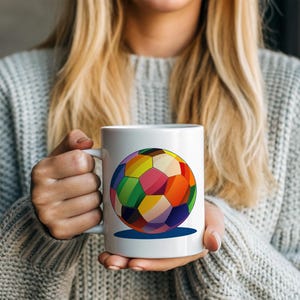 Rainbow Colored Soccer Ball Instant Clipart Download Design SVG PNG EPS ...