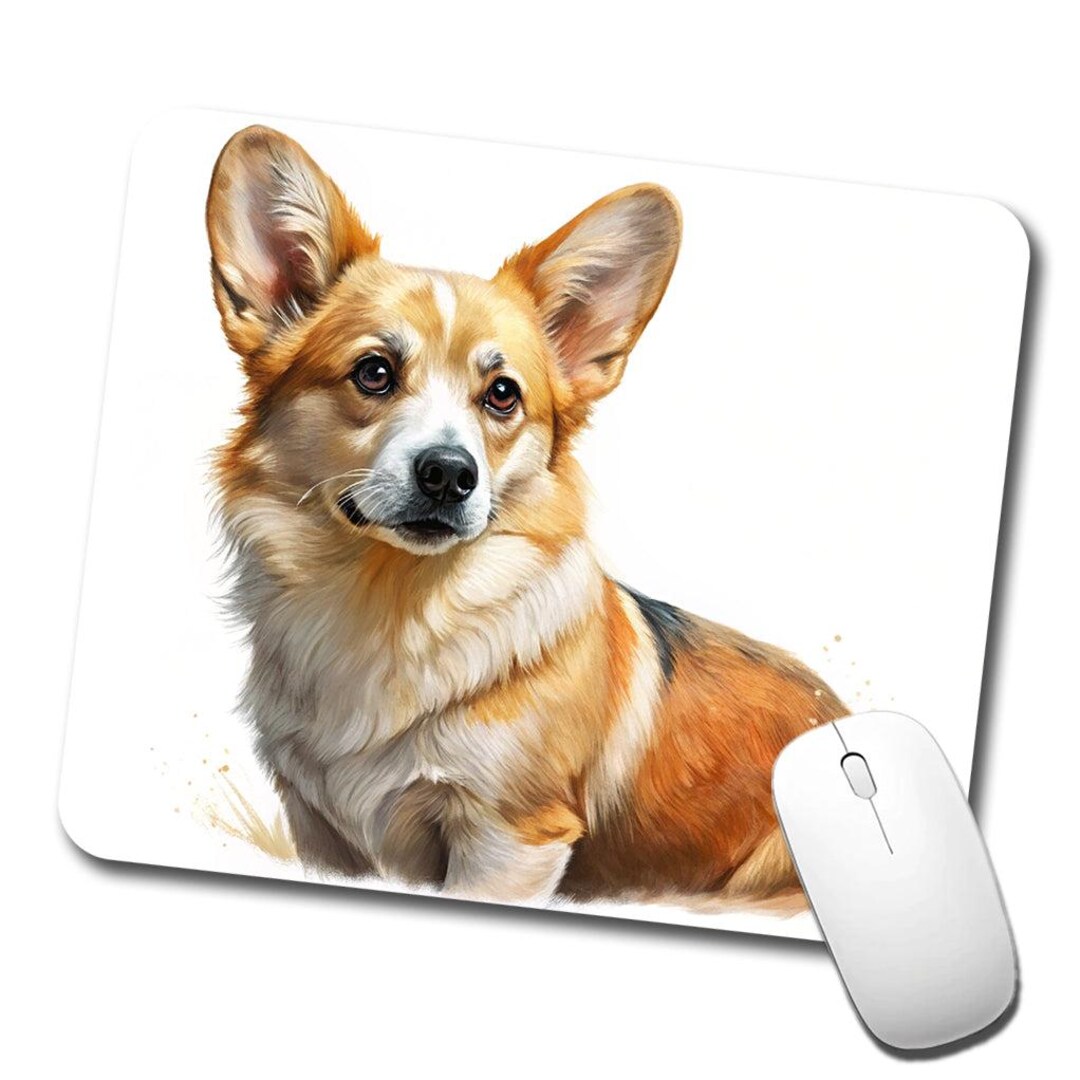 Corgi Cute Illustration Low Profile Mouse Pad Mat - Etsy