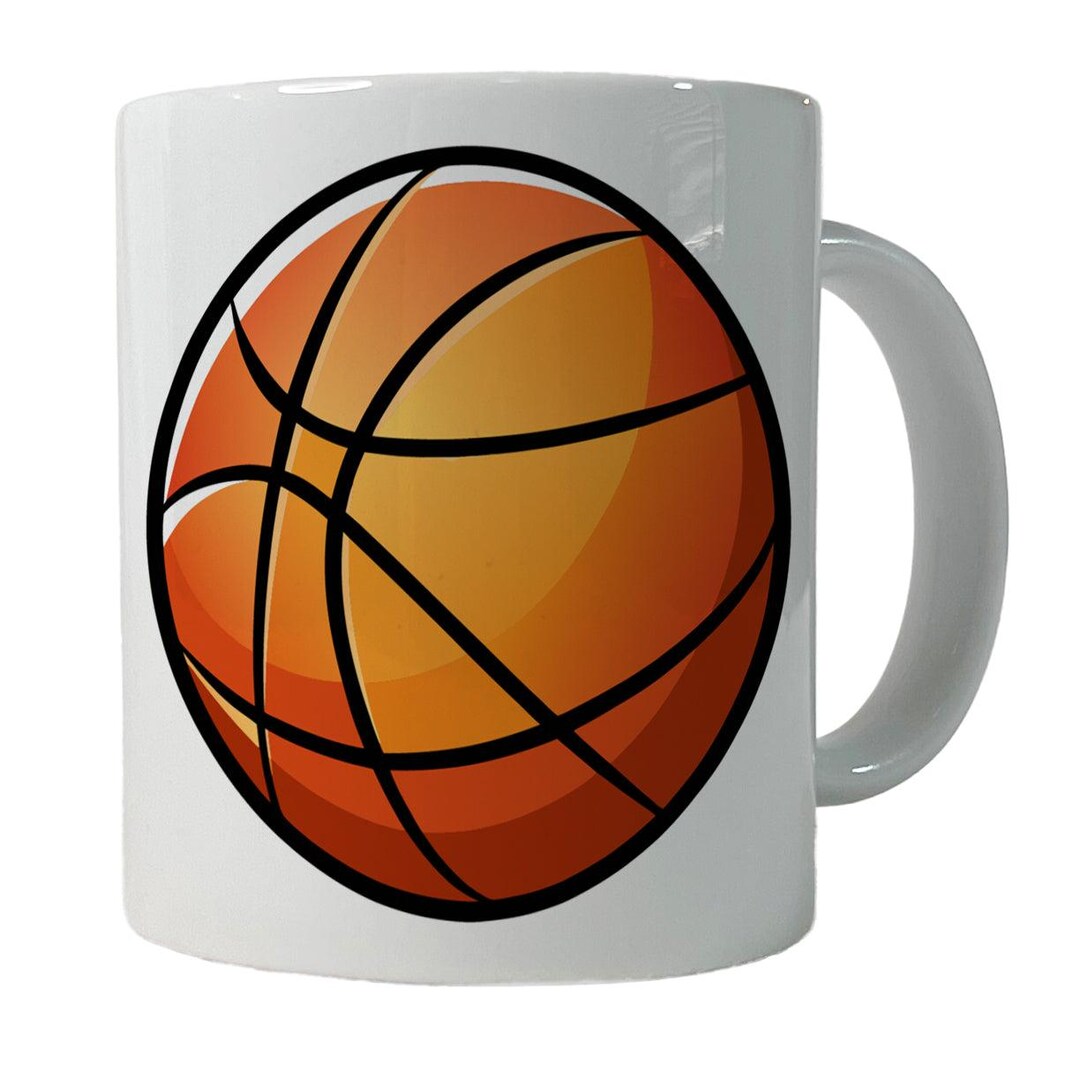 Basketball Ball Sport Ceramic Tea Coffee Mug Cup - 11oz - Etsy