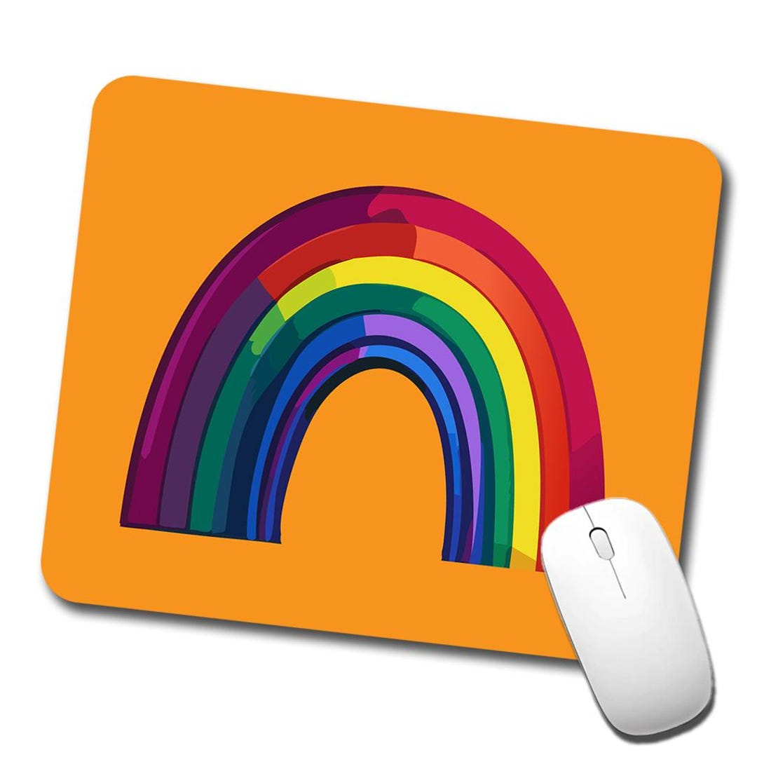 Rainbow Pride Gay LGBTQ Low Profile Mouse Pad Mat - Etsy