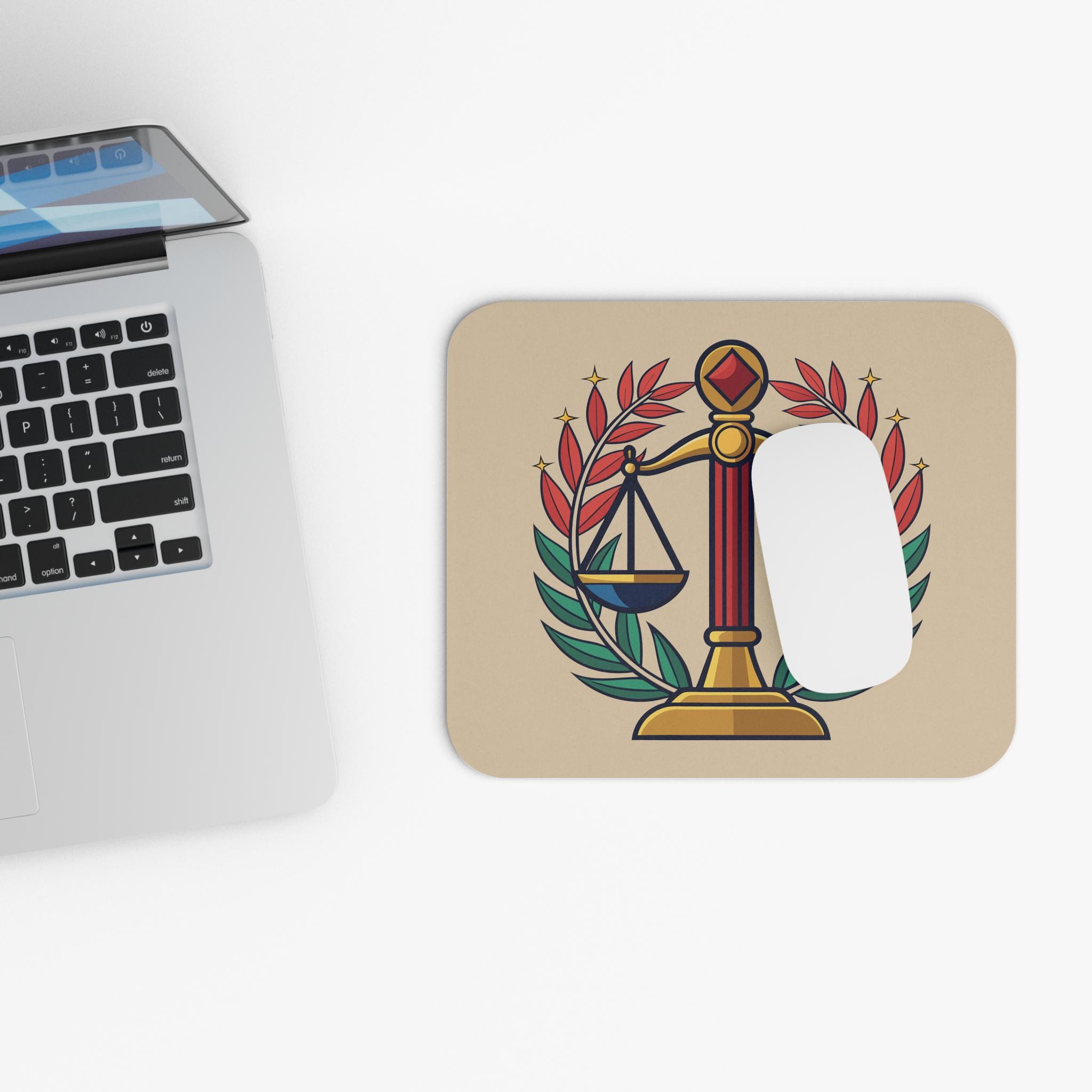 Scales of Justice Mouse Pad - Etsy