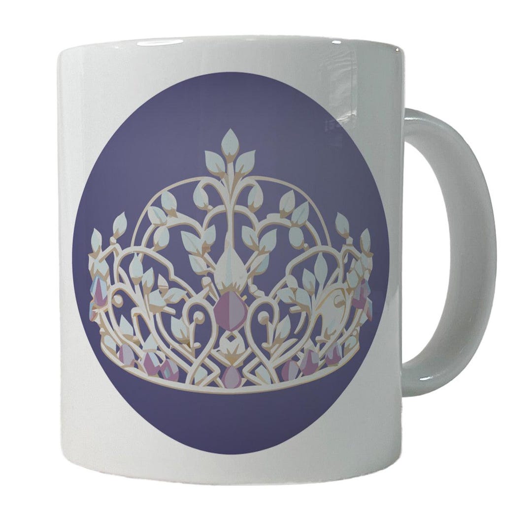 Tiara Princess Queen Royalty Ceramic Tea Coffee Mug Cup - 11oz - Etsy