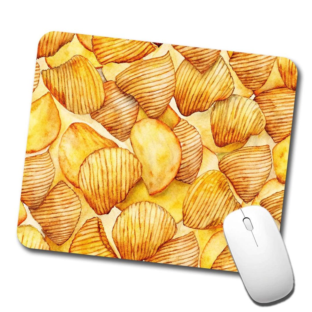 Lots of Potato Chips Low Profile Mouse Pad Mat - Etsy