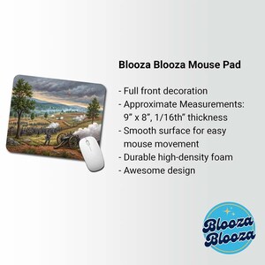 The Civil War Gettysburg Low Profile Mouse Pad Mat - Etsy