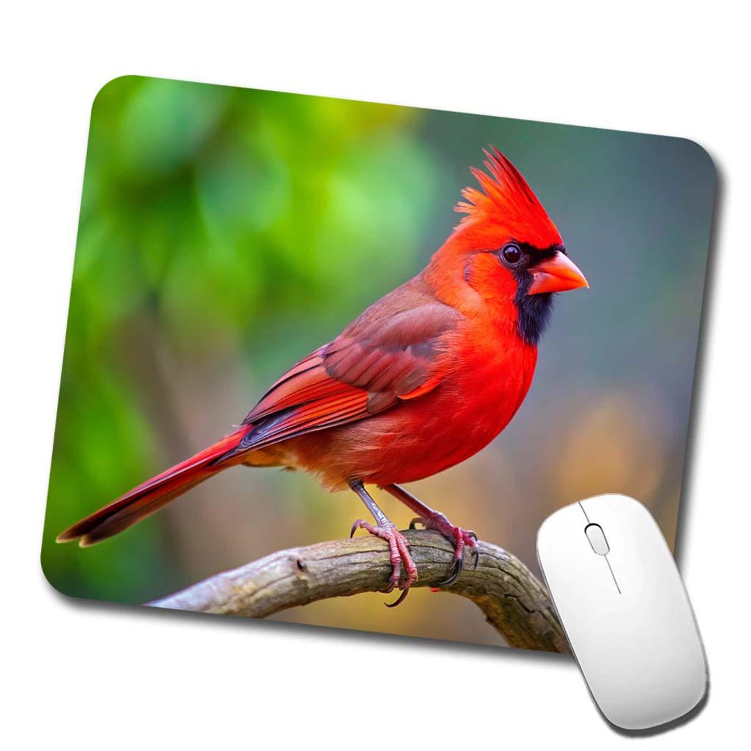 Cardinal Backyard Bird Low Profile Mouse Pad Mat - Etsy