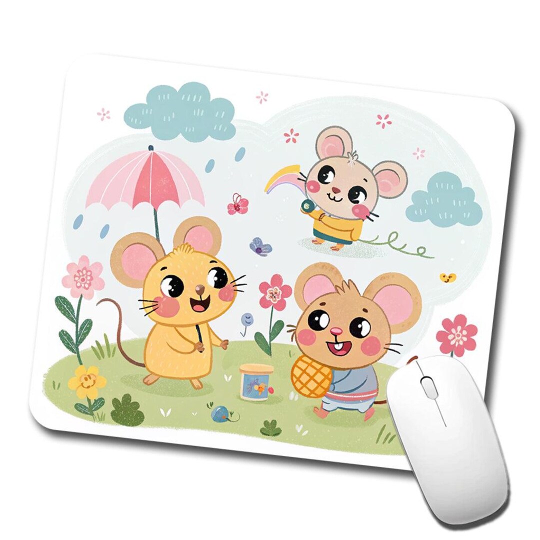 Kawaii Rats Low Profile Mouse Pad Mat - Etsy