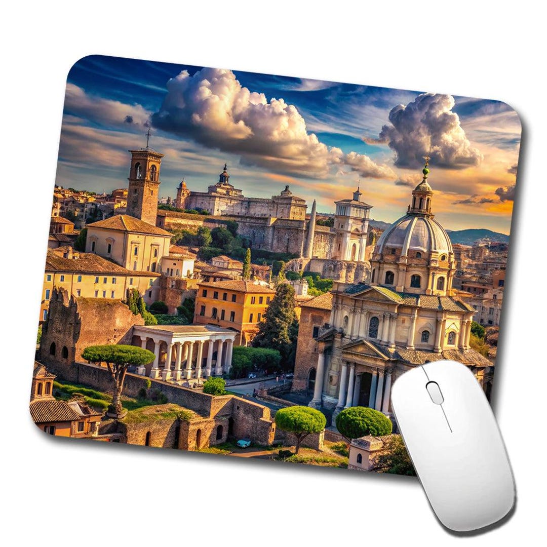 Ancient Rome City Roman Cityscape Low Profile Mouse Pad Mat - Etsy