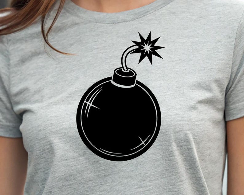 Classic Cartoon Exploding Bomb Instant Clipart Download Design SVG PNG ...
