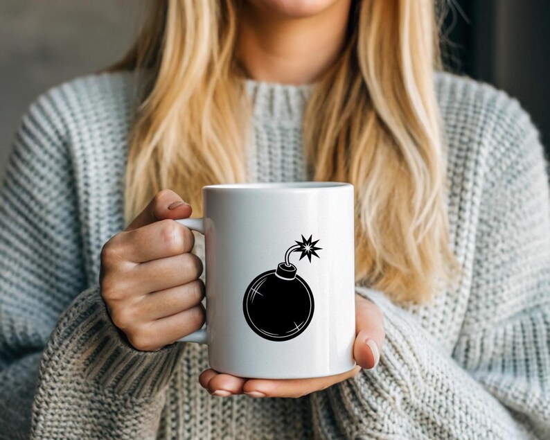 Classic Cartoon Exploding Bomb Instant Clipart Download Design SVG PNG ...