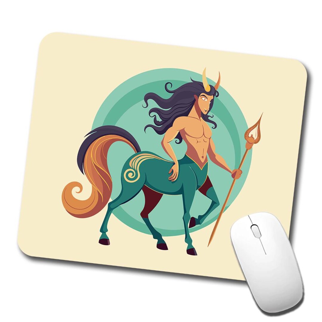 Centaur Greek Mythology Low Profile Mouse Pad Mat - Etsy