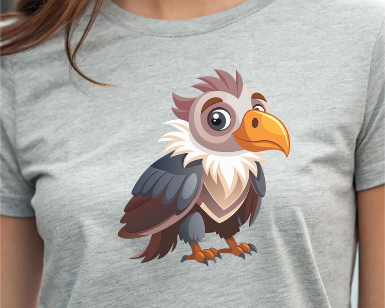 Condor Vulture Bird Cute Instant Clipart Download Design SVG PNG EPS ...