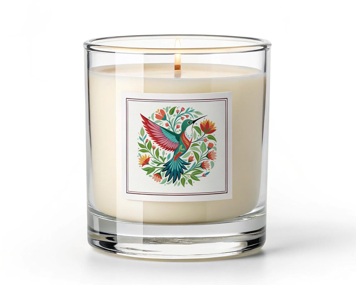 Hummingbird Floral Motif Instant Clipart Download Design SVG PNG EPS ...