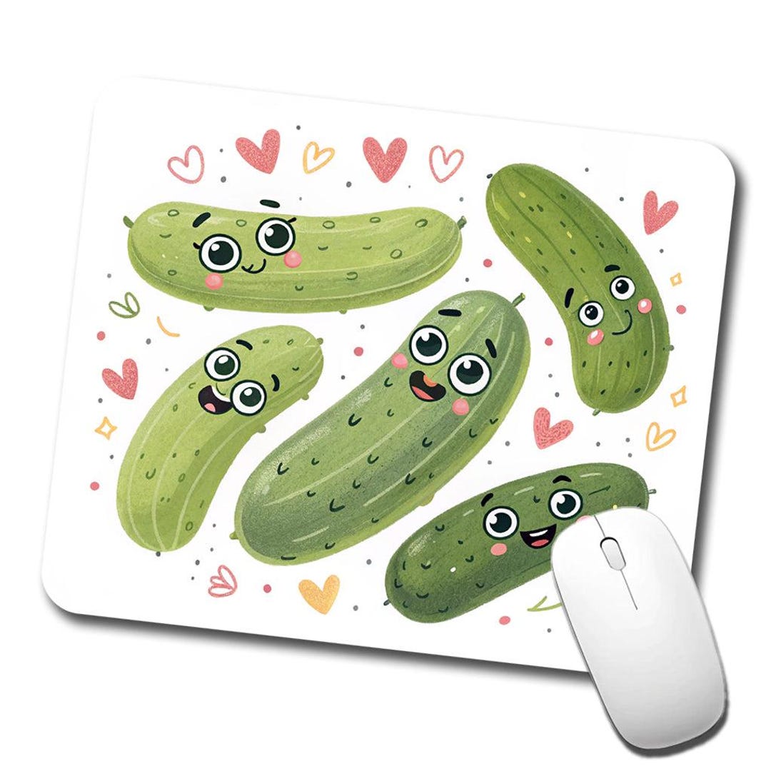 Kawaii Pickles Low Profile Mouse Pad Mat - Etsy