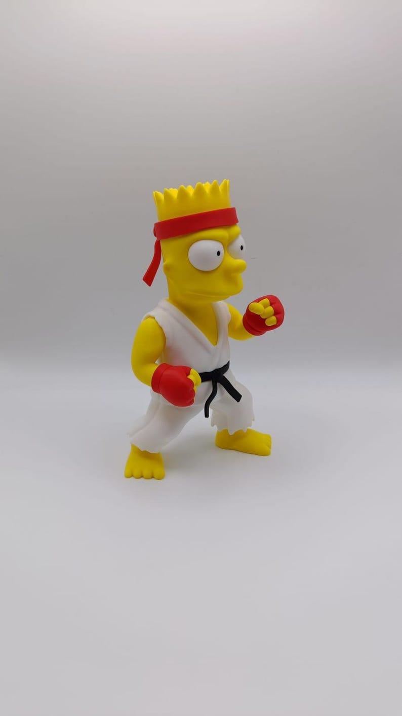 3D Printed Karate Boy - Etsy