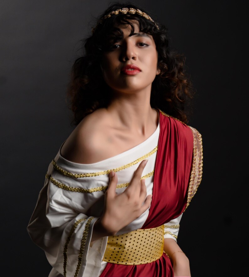 Roman Renaissance Gladiator Costume | Unisex Ancient Roman Tunic ...