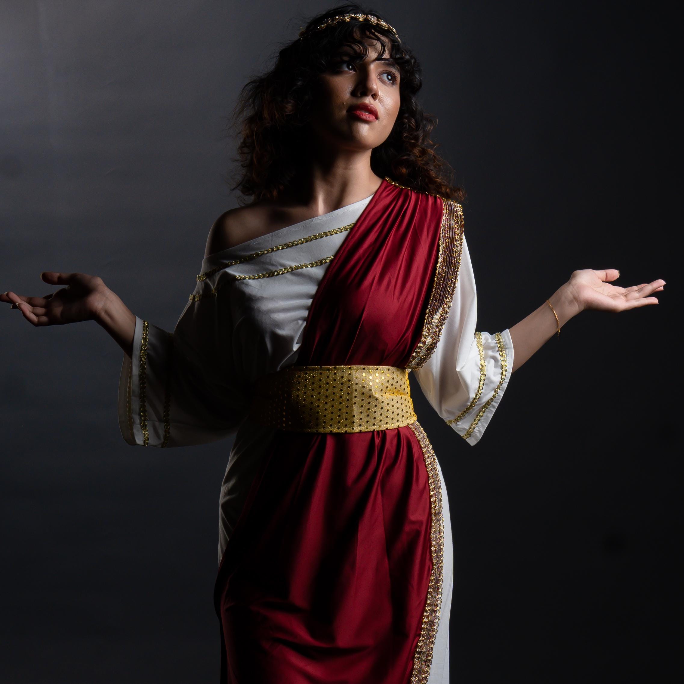 Roman Renaissance Gladiator Costume | Unisex Ancient Roman Tunic ...