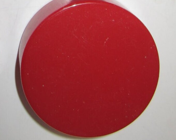 CHERRY RED - Bakelite Catalin Checkers Backgammon 1/2" Thick X 1-3/4 ...
