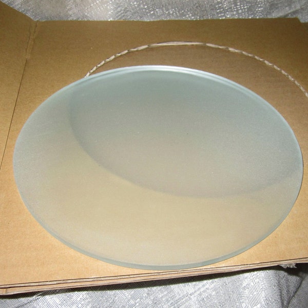 Frosted Glass Discs - Etsy