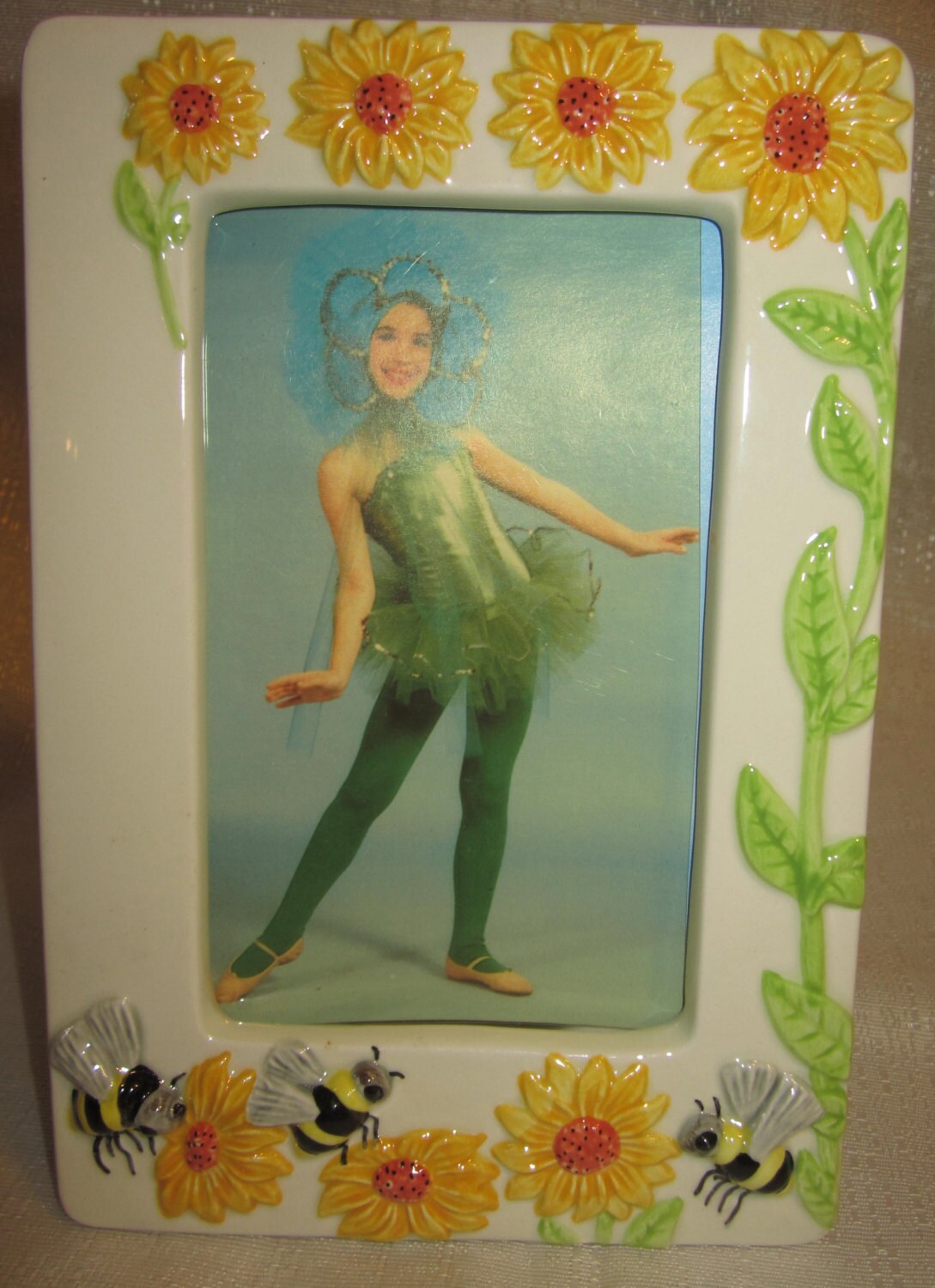 A Bumble Bee 4 X 6 Picture Frame Ceramic Perfect | Etsy