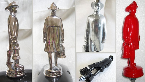 Topper Fireman Firefighter With Lantern in Assorted Colors | Etsy