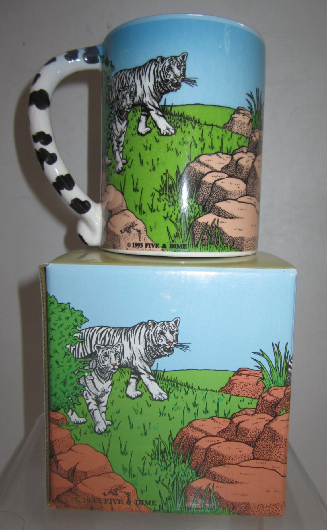 White Tiger Coffee Mug Wildlife 13 Ounce Style 4109 - Etsy